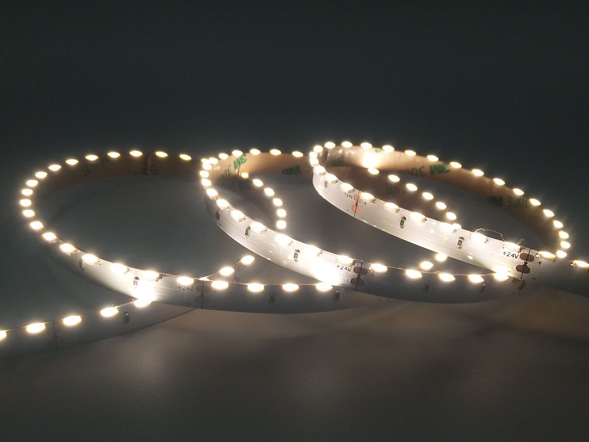 12v 24v white rgb side emitting sideview led strip light